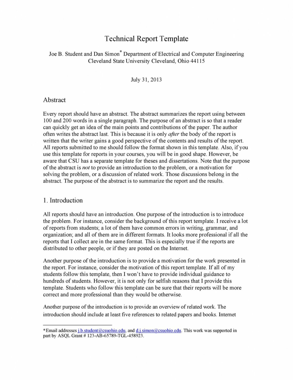 Printable 50 Professional Technical Report Examples Format Samples printable-50-professional-technical-report-examples-format-samples
