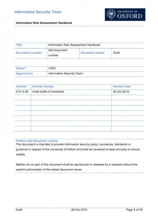 Costum Security Assessment Report Template PDF Example Stableshvf